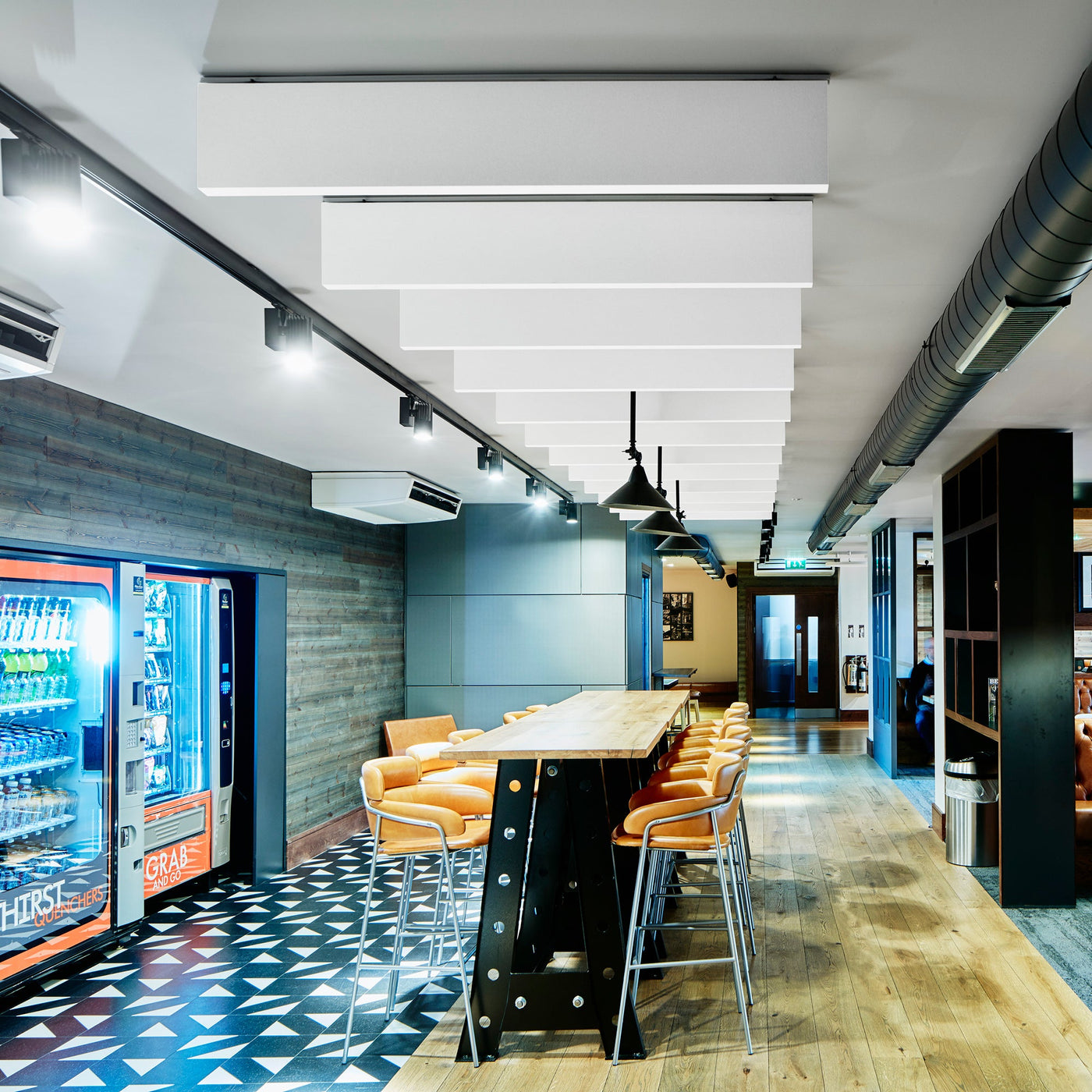 Suspended Acoustic Ceiling Panels | Acoustic rafts | Solo™ - That ...