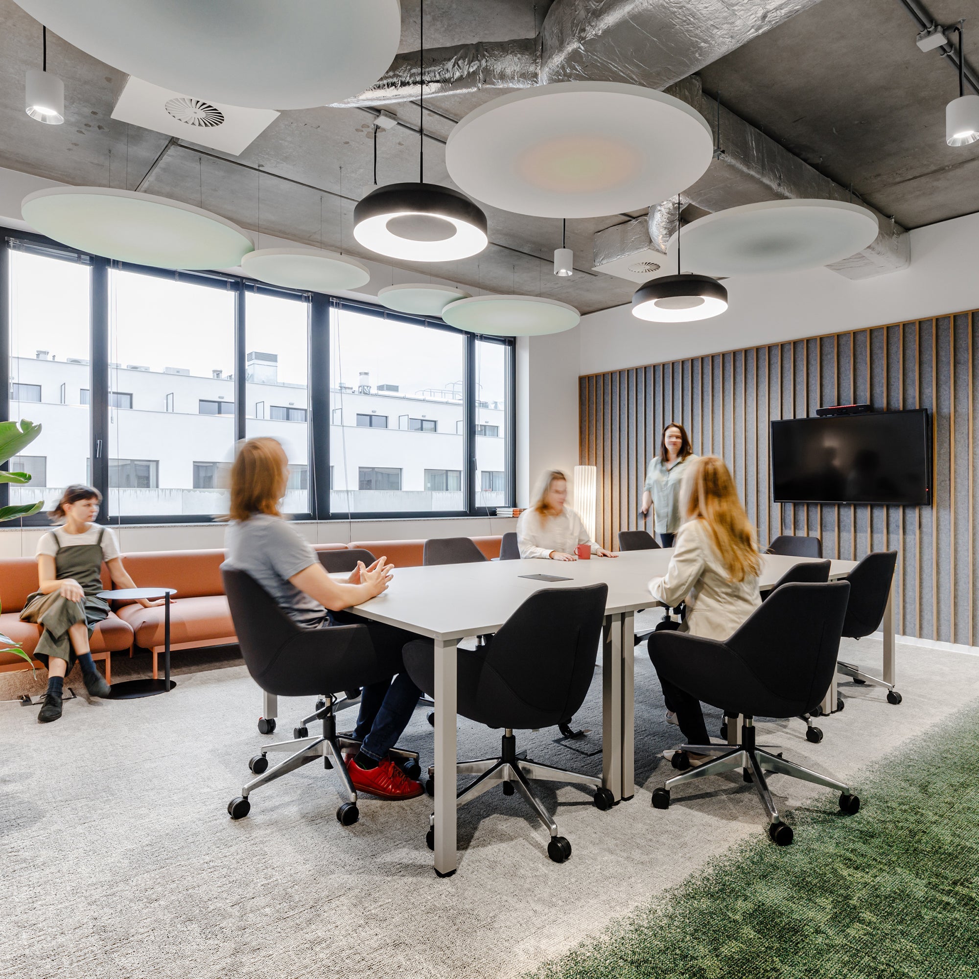 Suspended Acoustic Ceiling Panels | Acoustic rafts | Solo™ - That ...